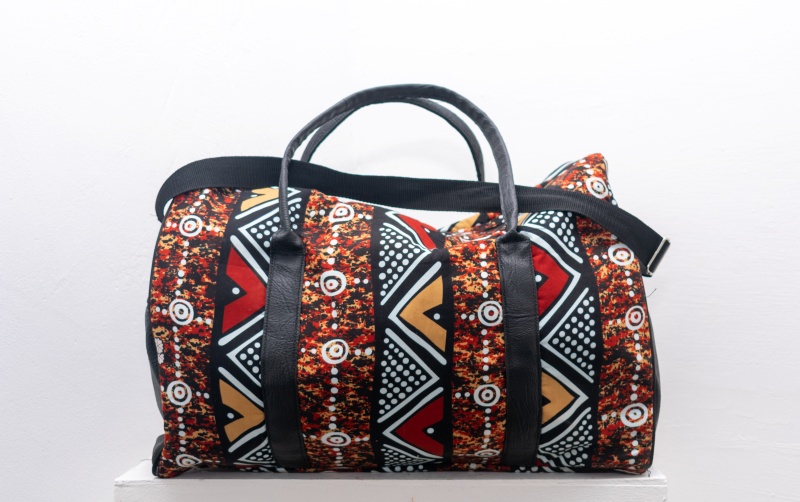 Patterned Duffle Bag – Jua Range
